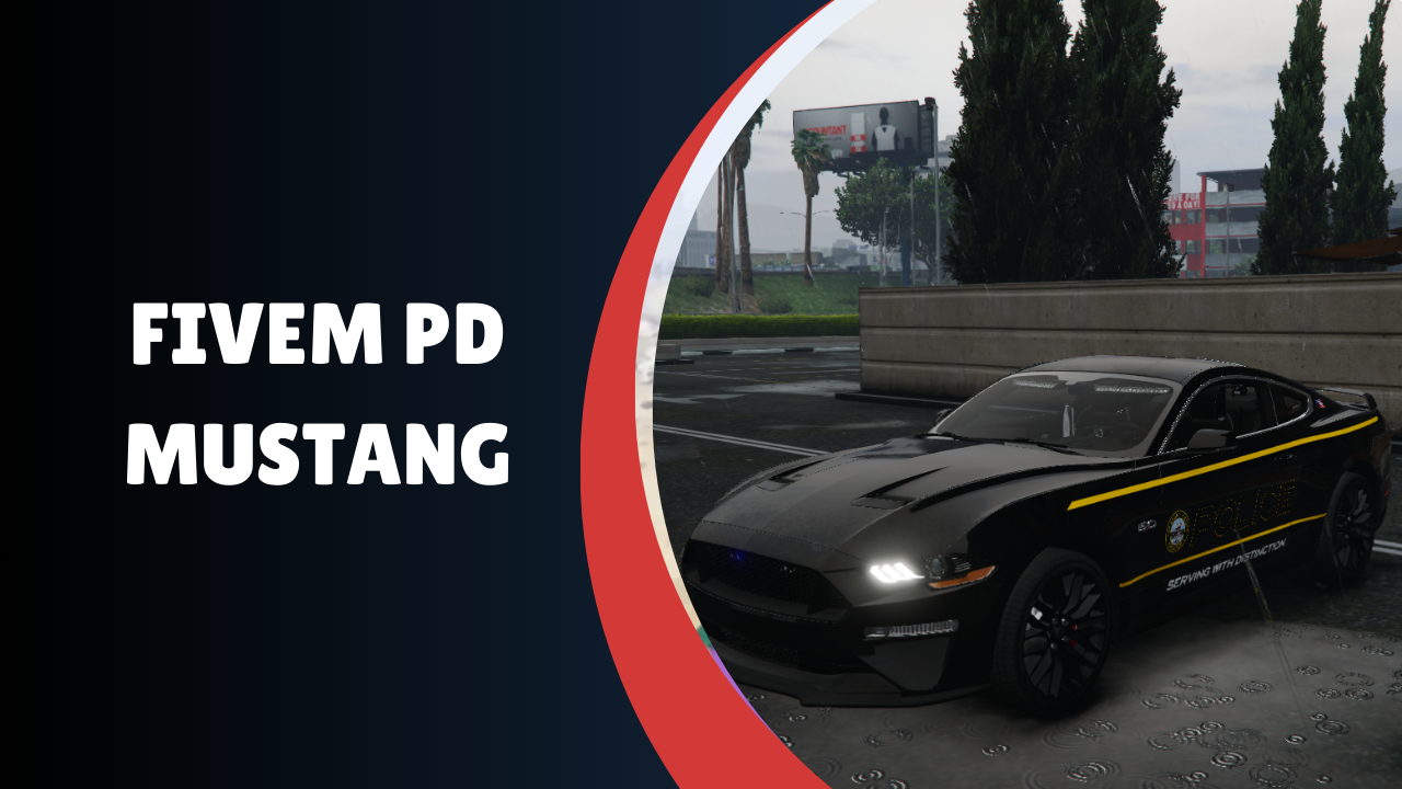 FiveM PD Mustang: Superior Police Car for Servers