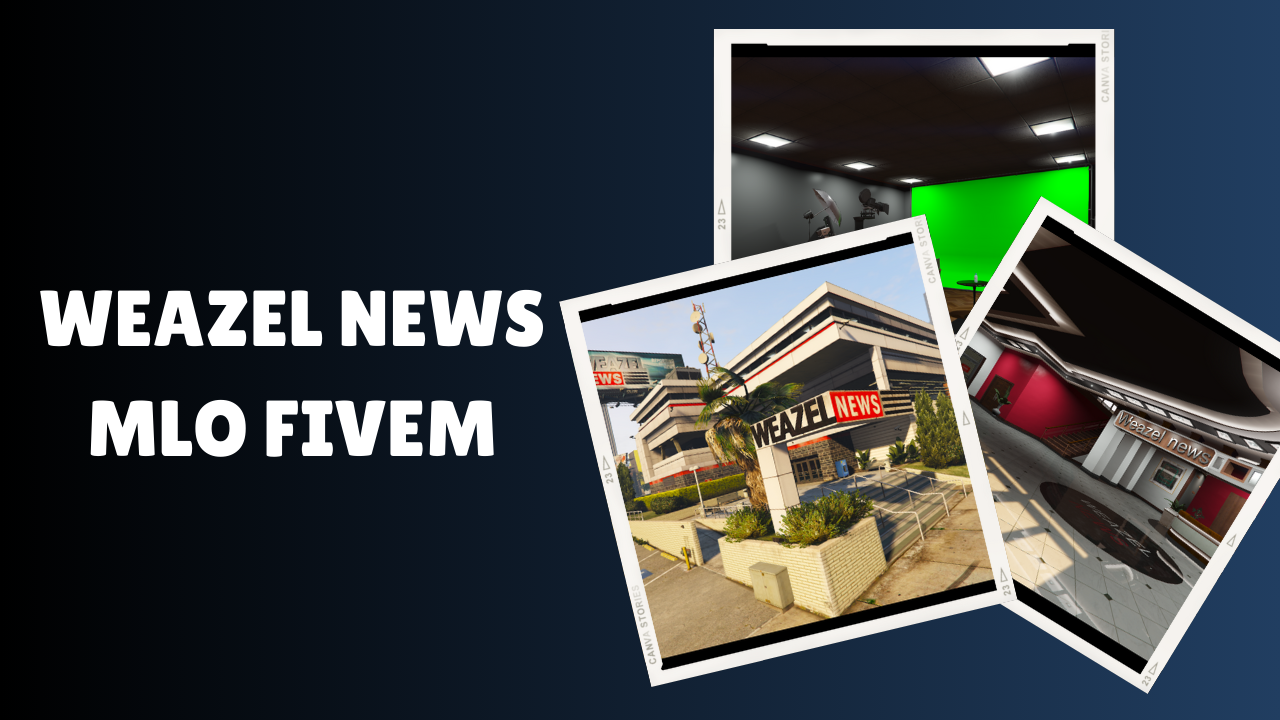 Weazel News MLO FiveM - Boost Your Server Roleplay