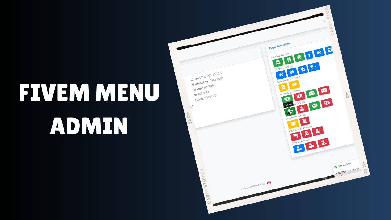FiveM Menu Admin - Ultimate Script for Server Management