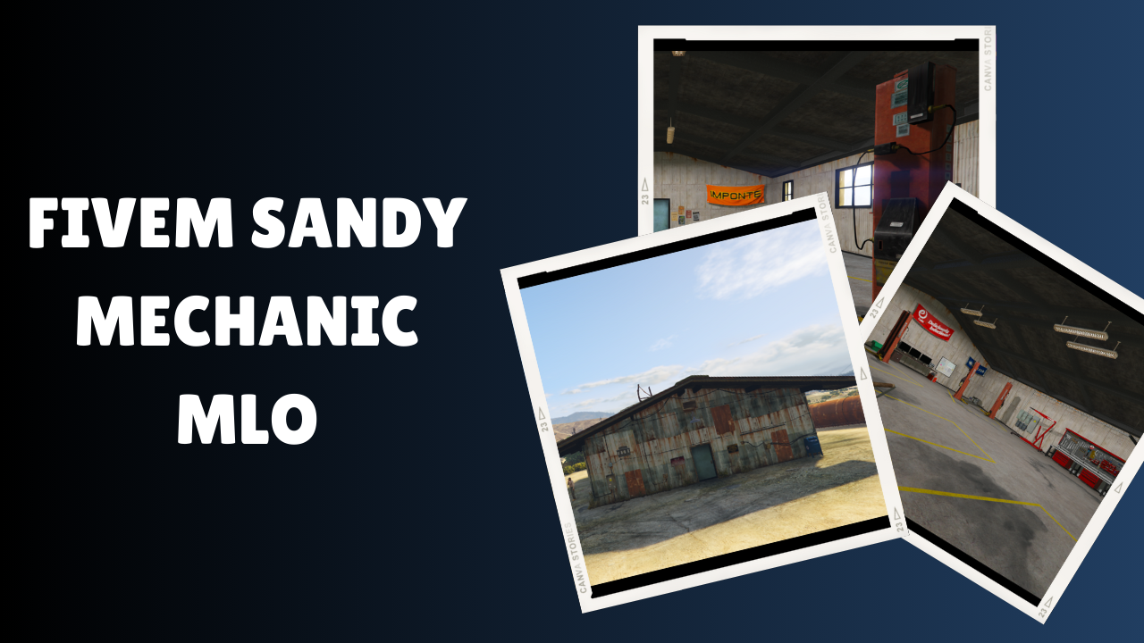 FiveM Sandy Mechanic MLO - Ultimate Roleplay Garage